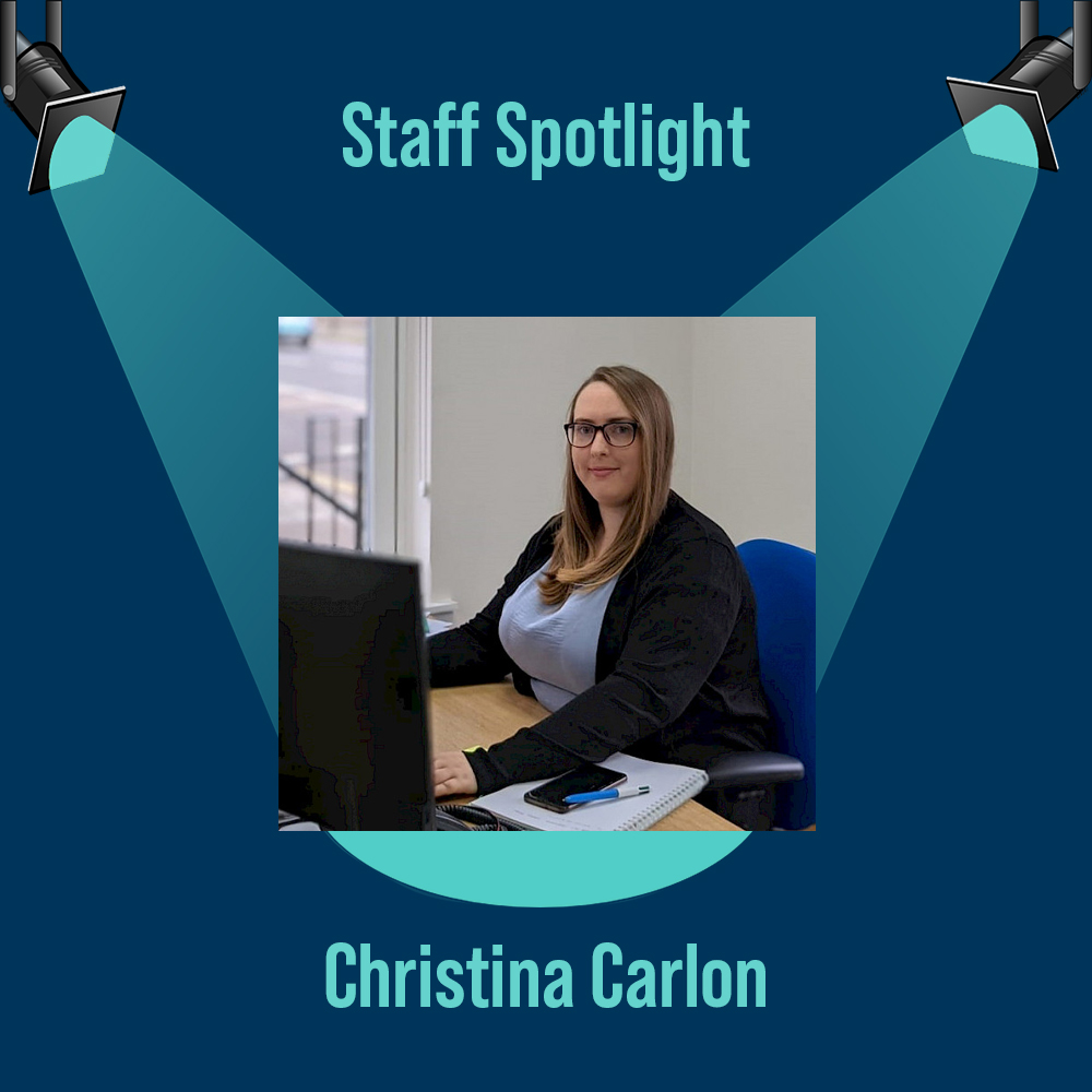 August Staff Spotlight - Christina Carlon - Here's The Plan